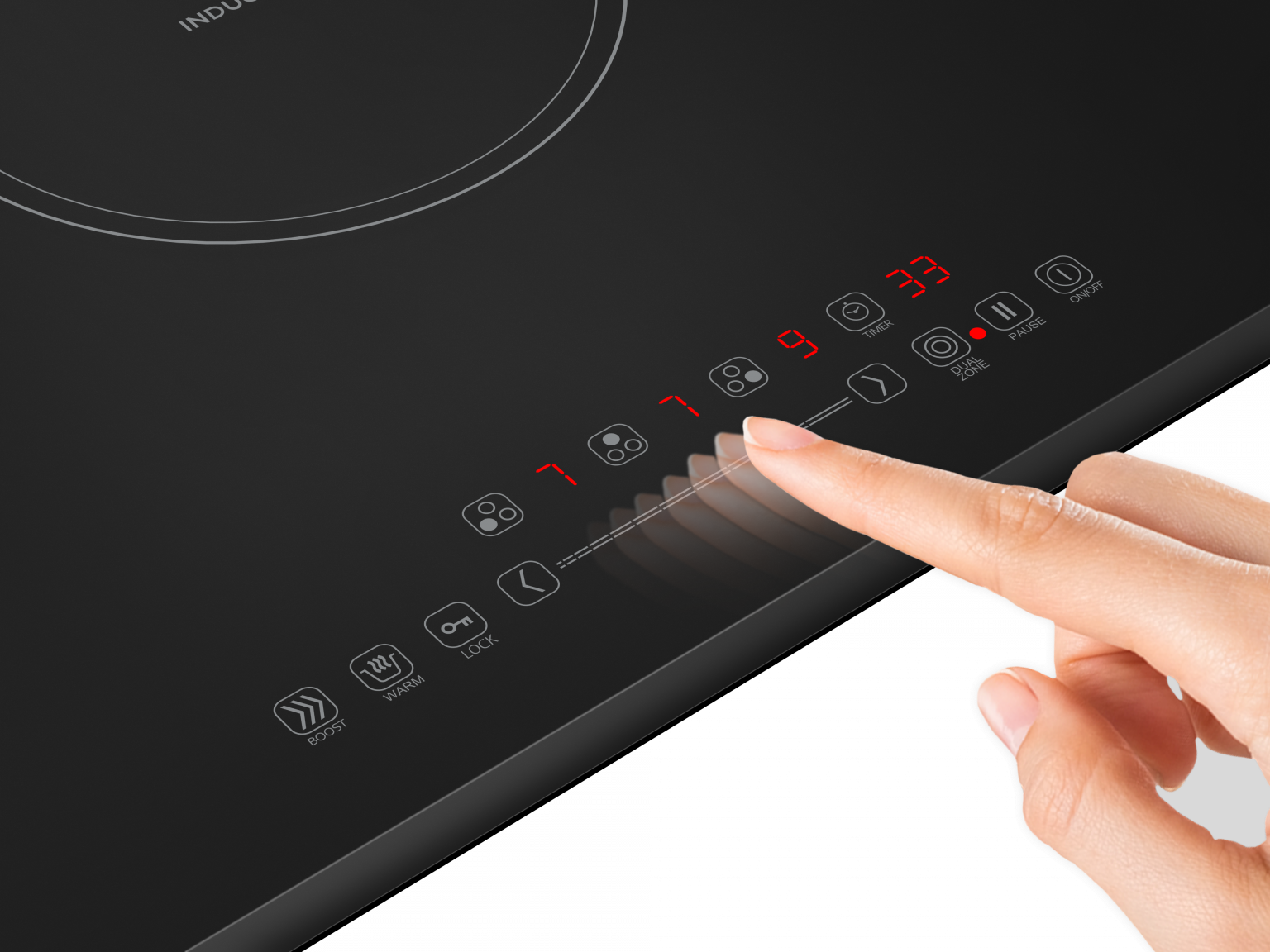 Fujioh FH-IC7030 Hybrid Hob | Induction & Ceramic Cooking Zones