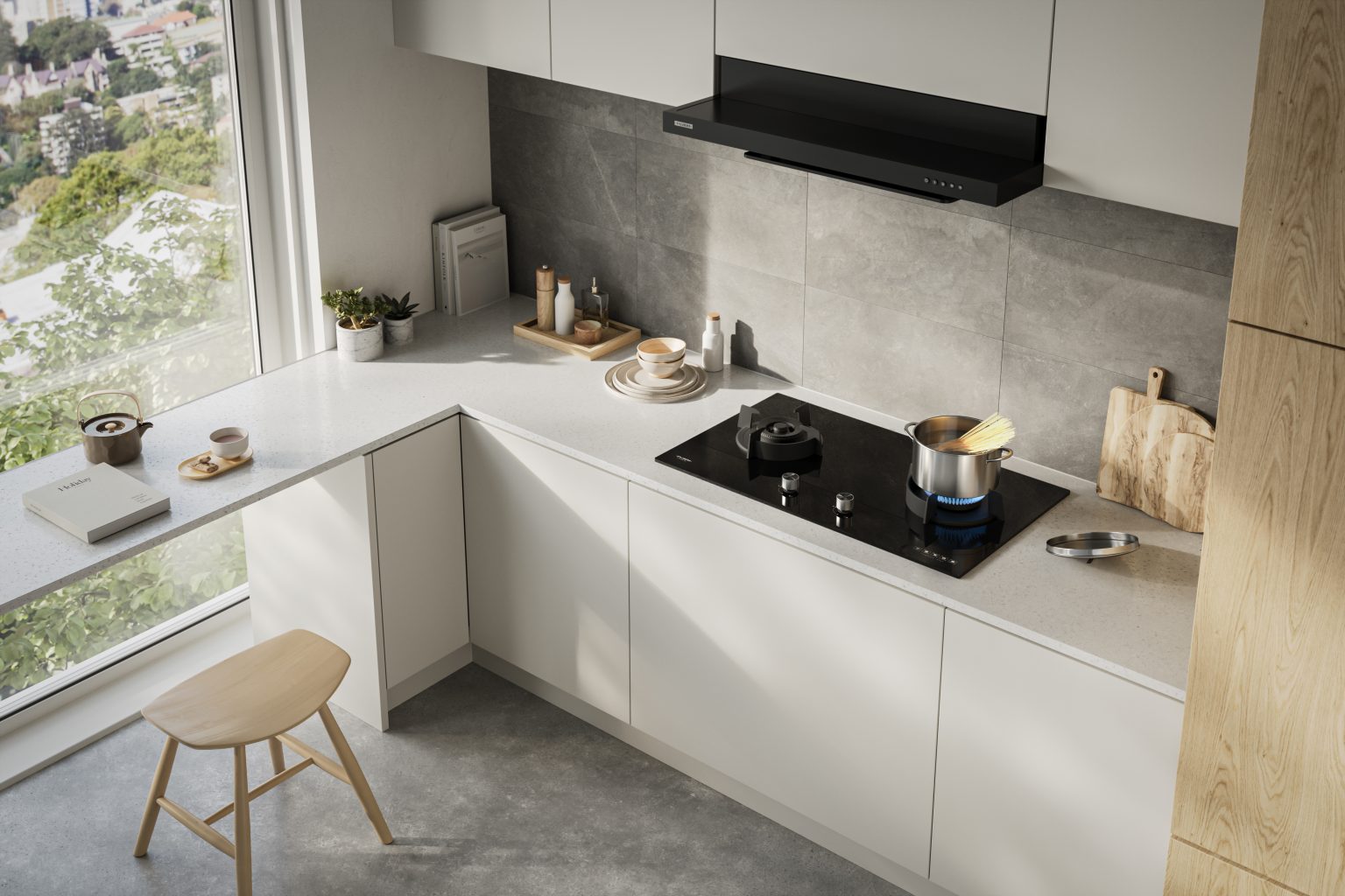 Gas Hob With Knob Shield FH-GS3020 SVGL - Fujioh Malaysia