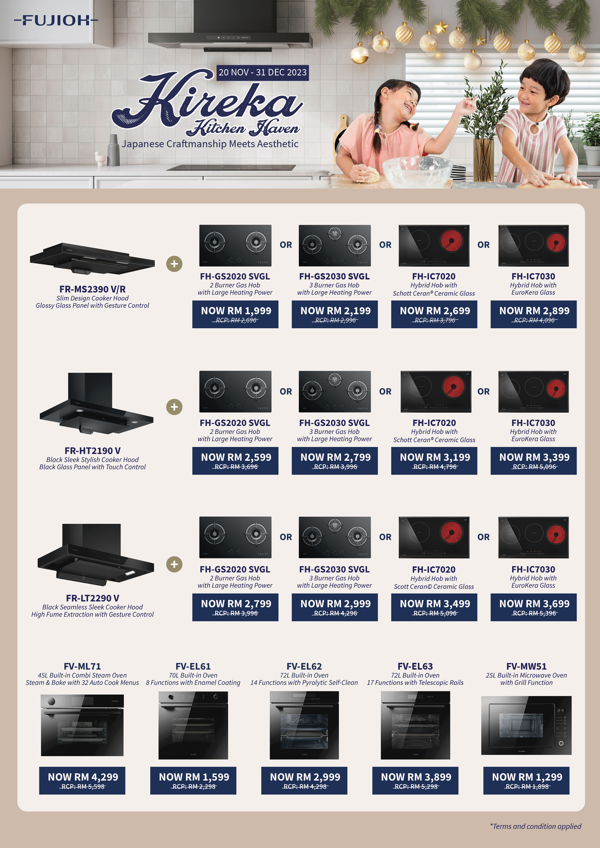 Kireka Kitchen Haven 2023 - Fujioh Malaysia