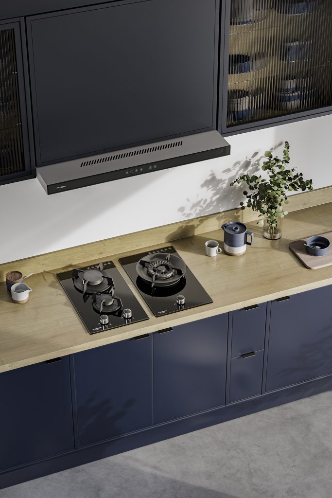 FH-GS2515 Domino Gas Hob with 1 Burner | FUJIOH Singapore